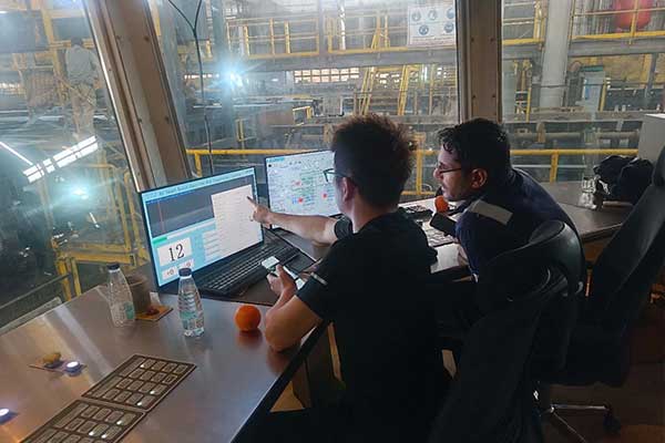 Online automatic rebar counting and separation system - LMMGROUP