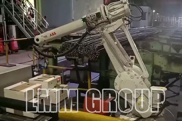 Bundle rebar online welding tag system & wire hanging tag robot - LMM GROUP